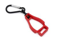 China Multi Color Plastic Glove Clip with Carabiner Hook, Safety Work Glove Holder Keeper for Construction Worker for sale