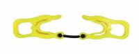 China Eco Friendly POM 16.26cm Plastic Glove Clips For Safety Work for sale