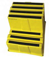 China Heavy Duty Safety Plastic 2 Step Stool For Elevating The Fetch Or Operating The Machine for sale