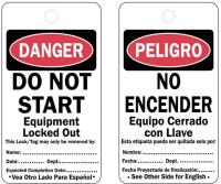 China Industrial Safety Tag Plastic for Usage in Factories and Warehouses for sale