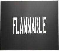 China Custom PVC Plastic Letter Stencil Non Noxious Drawing Template For Public Place for sale