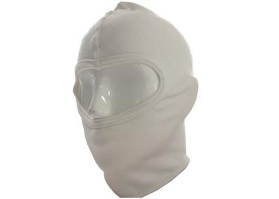 China FR Hood White Balaclava Face Mask With Single Layer Or Double Layers for sale