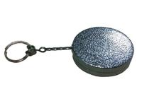 China Round Shape Bulk Split Rings , Chrome Texture Finish Stainless Split Key Ring for sale