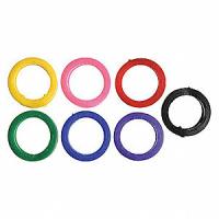 China Key Identifier Plastic Key Holder 11 Colors Options With Customized Logo Print for sale