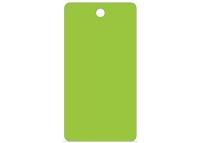 China Blank Safety Lockout Tags Hi - Visibility Fluorescent Greenardstock Material for sale