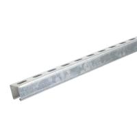 China Universal Double Slotted Steel Bar With Heavy Duty Steel Powder Coated for sale
