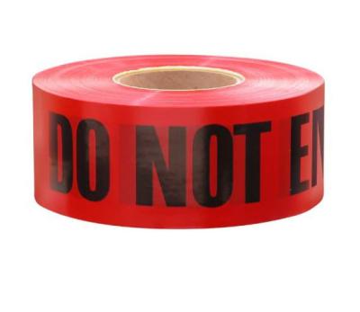 China Red Danger Quarantine Tape for sale