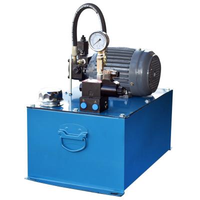 China Small Oil Pump Cylinder Hydraulic System 0.75KW-3.75KW 5.5MPa 60L Tank Capacity for sale