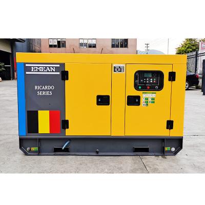 China 10kva Silent Diesel Generator 50/60Hz Single Phase Soundproof Air Cooled 10kw Max Power for sale