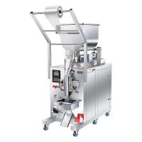 China PLC Automatic Liquid Food Packaging Machine 3-100ml Filling Range 33-37 Packs/Minute 220V Stainless Steel for sale