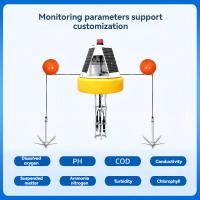 China Floating Water Quality Monitoring Station with 0-1000mg/L Range and 220V Operation for Rivers and Lakes for sale