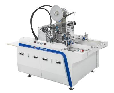 China Semi Automatic Double Side Adhesive Tape Packaging Machine 220V with 15-30 pcs/min Speed and 20-180mm Product Range for sale