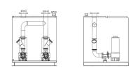 China Automatic Sewage Lifting Station System Submersible Pump RoHS Factory RD Customized for sale