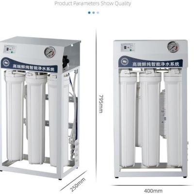 China Small Factory RO Water Treatment Equipment 2-3 Year Membrane Life Groundwater Reverse Osmosis System for sale