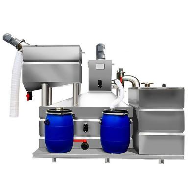 China 500L/Hour Oil Water Separator with 90-97% Efficiency for Food Processing and Commercial Kitchens for sale