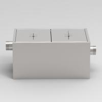 China SUS304 Stainless Steel Grease Trap Oil Water Separator 98% Filtration Rate for sale