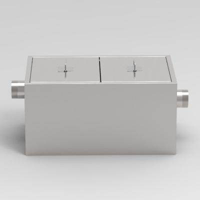 China SUS304 Stainless Steel Underground Grease Trap with 98% Oil Separation Efficiency for Commercial Kitchens for sale