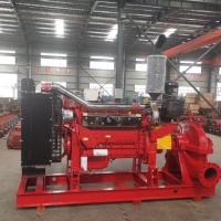 China EDJ Series Diesel Engine Driven Fire Pump Set with Control Panel - 1 Year Warranty Automatic Water Supply System for sale