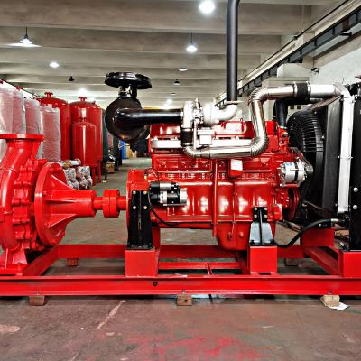 China Automatic Fire Hydrant Diesel Pump Station with 700 Flow Rate and 0.2 kg/CM Suction Pressure for Fire Fighting Systems for sale