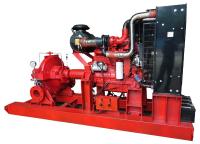China Diesel Engine Fire Pump Unit with 0.2 kg/CM Suction Pressure and +5℃ to +40℃ Operating Range for Emergency Water Supply for sale