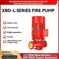 China Electric XBD Vertical Single Stage Fire Fighting Pump Set 2900r/min with 220/380V Three-Phase Power for Indoor Applications for sale