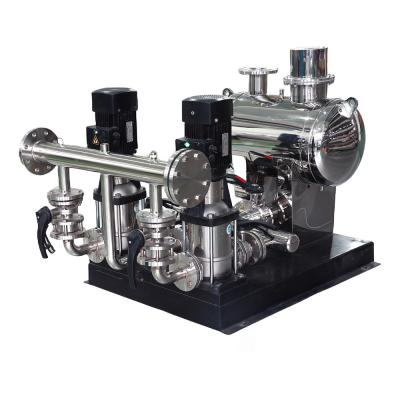 China Non-Negative Pressure Frequency Conversion Water Supply System for High-Rise Buildings with 304/316 Stainless Steel Construction and 30% Energy Savings for sale