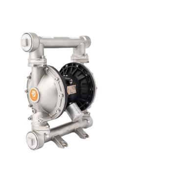 China QBK-40PP Polypropylene Pneumatic Diaphragm Dosing Pump 60M Head 8m³/h Flow for Chemical Water Treatment for sale