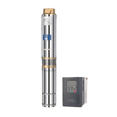 China Agriculture Deep Well Solar Water Pump 12V/24V DC with 300m Depth and 500m³/h Flow Capacity for sale