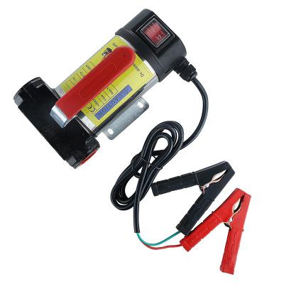 China SS 304 Diesel Fuel Transfer Pump 1800W High Flow 80L/min 12V/24V Compact Electric Oil Pump for sale