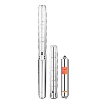 China High Lift Stainless Steel Deep Well Submersible Pump 455m Head 2-15 m³/h Flow Multistage Clear Water Pump for sale