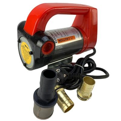 China High Flow Compact Electric Oil Portable Diesel Pump 220V 60L/min with IP55 Protection for Industrial Fuel Transfer for sale