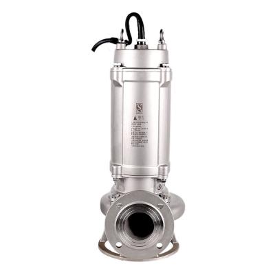 China Stainless Steel Non-Clog Submersible Pump for Mud Sewage - 5500 m³/h Capacity, 100m Head for sale