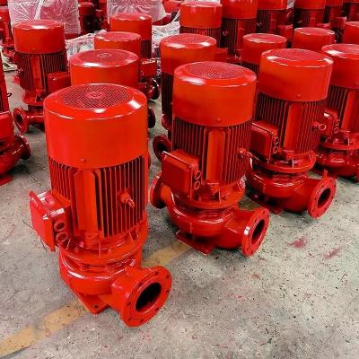 China 11KW Vertical Single Stage Centrifugal Fire Booster Pump with OEM ODM Support for 80°C Water Applications for sale