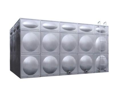 China SUS304 Galvanized Corrugated Steel Water Tank 1-1000 CBM Capacity with 4-10mm Panel Thickness for sale