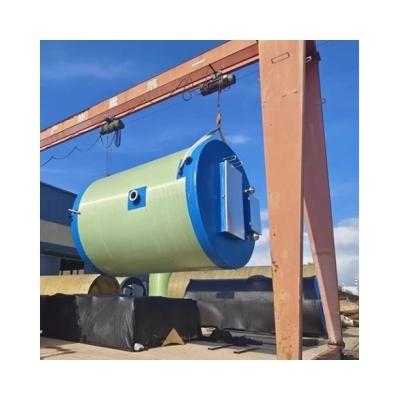 China Customized Submersible Prefabricated Pump Station for Wastewater Treatment with 30+ Year Lifespan and 15-30% Energy Savings for sale