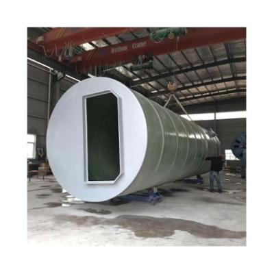 China GRP Compact Integrated Water Lift Station | 30+ Year Service Life | 90% Prefabrication for Flood Control & Sewage Solutions for sale