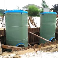 China GRP Compact Lifting Station Integrated Packaged Sewage Lift Station for sale