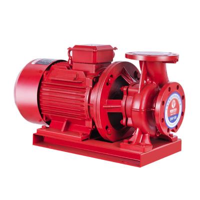 China XBD-HYW Horizontal Multi-Stage Fire Pump 100-200L/s Flow Rate with GB6245-2006 Certification for sale