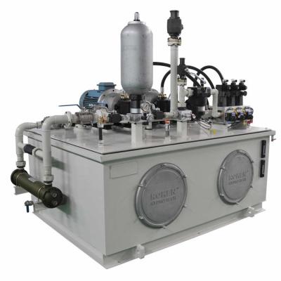 China Small Hydraulic Pump Station 1.5KW 60L Tank 5.5MPa Pressure Without Air Cooler for Agricultural Use for sale