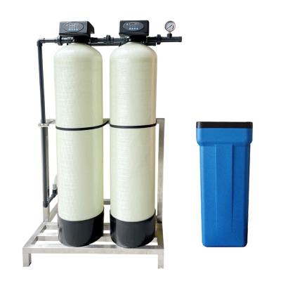 China Industrial Water Softener Equipment 3T/H Capacity with 70L Brine Tank for Commercial Water Treatment Systems for sale