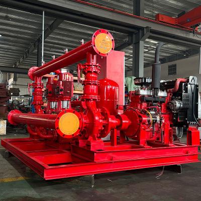 China EDI Fire Fighting System Electric Jockey Diesel Fire Pump 380V 50Hz 20kg/cm for sale