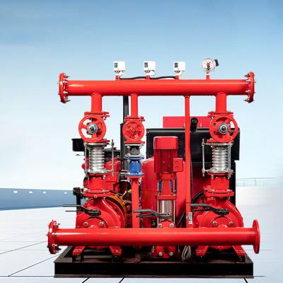 China Diesel Engine Fire Pump System 2000GPM Multistage Pump 150m Head 220V for sale