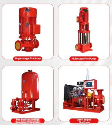 China Diesel Engine Fire Pump System 2000GPM with Jockey Pump for sale