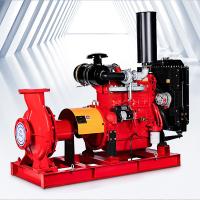 China Diesel Engine Fire Pump Set 400GPM 8Bar 4 Cylinder for sale