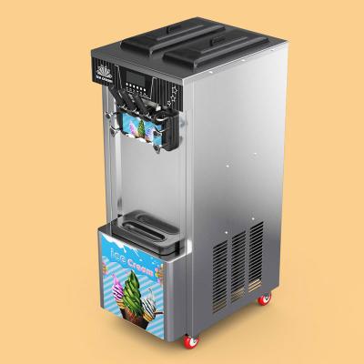 China 15-20L/H Stainless Steel Gelato Ice Cream Machine 220V/380V with 450W-1300W Power Options for sale