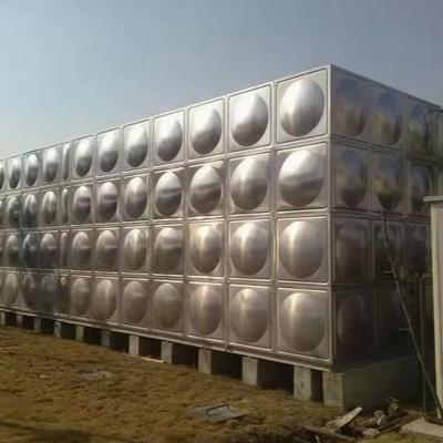 China Custom Stainless Steel Water Storage Tank 125L-1.5M Capacity with 1-3mm Panel Thickness for Industrial Applications for sale