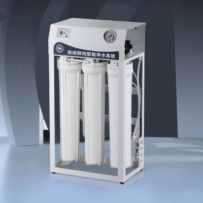 China 4 Stage Home RO Water Filter System 600 GPD with Leak Protection - 550×350×980mm Dimensions - Removes 99.99% Contaminants for sale