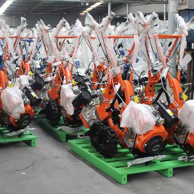 China Mini 5HP 7HP Diesel Tiller 85kg Net Weight for Home Garden Agricultural Use for sale