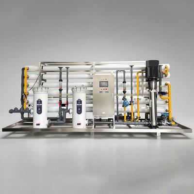 China SS304 FRP EDI Ultrapure Water Equipment RO Water Purifier Machine 500LPH for sale