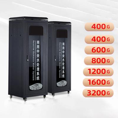 China Commercial Reverse Osmosis Water Filter 600-3200GPD for Office Use 220V 380V for sale